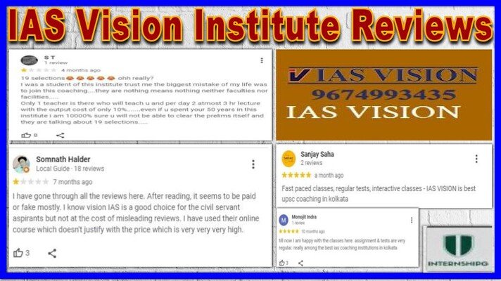IAS Vision Institute Reviews – Internship G